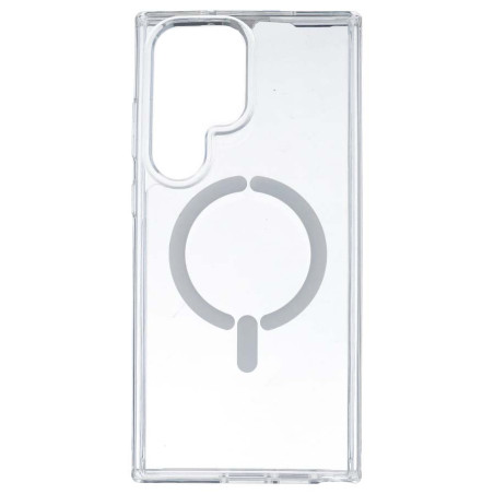 Funda Transparente Logo Compatible con Magsafe para Samsung Galaxy S23 ...